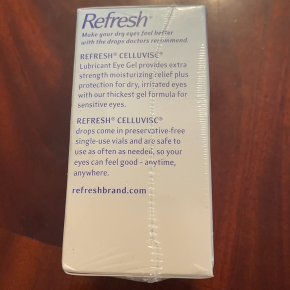 Refresh | Makeup | Nwt Refresh Celluvisc Lubricant Eye Gel Singleuse ...
